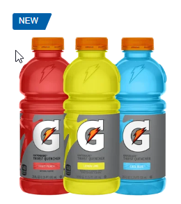 Gatorade G-Series Perform 02 Thirst Quencher, *FLAVOR MAY VARY*, 20 oz ...