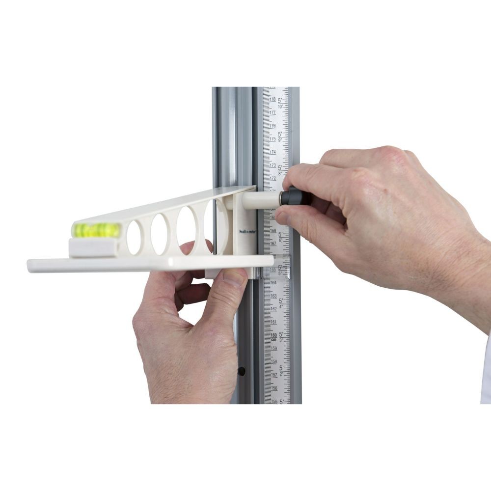 Health O Meter High-Strength Wall-Mounted Height Rod