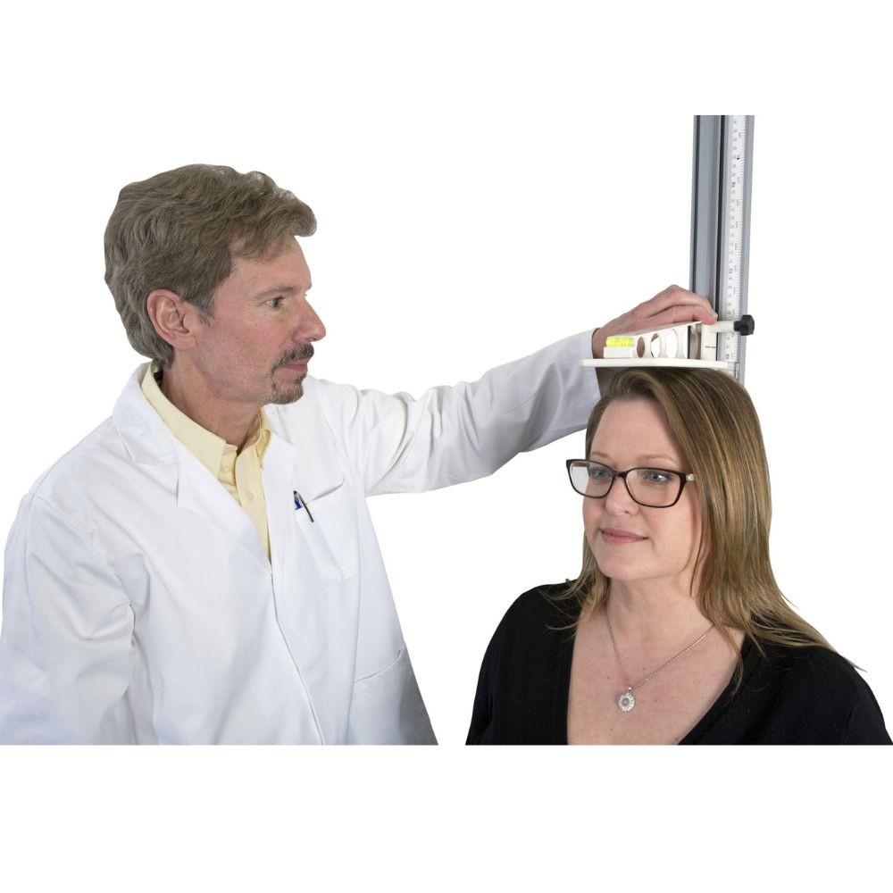 Health O Meter High-Strength Wall-Mounted Height Rod