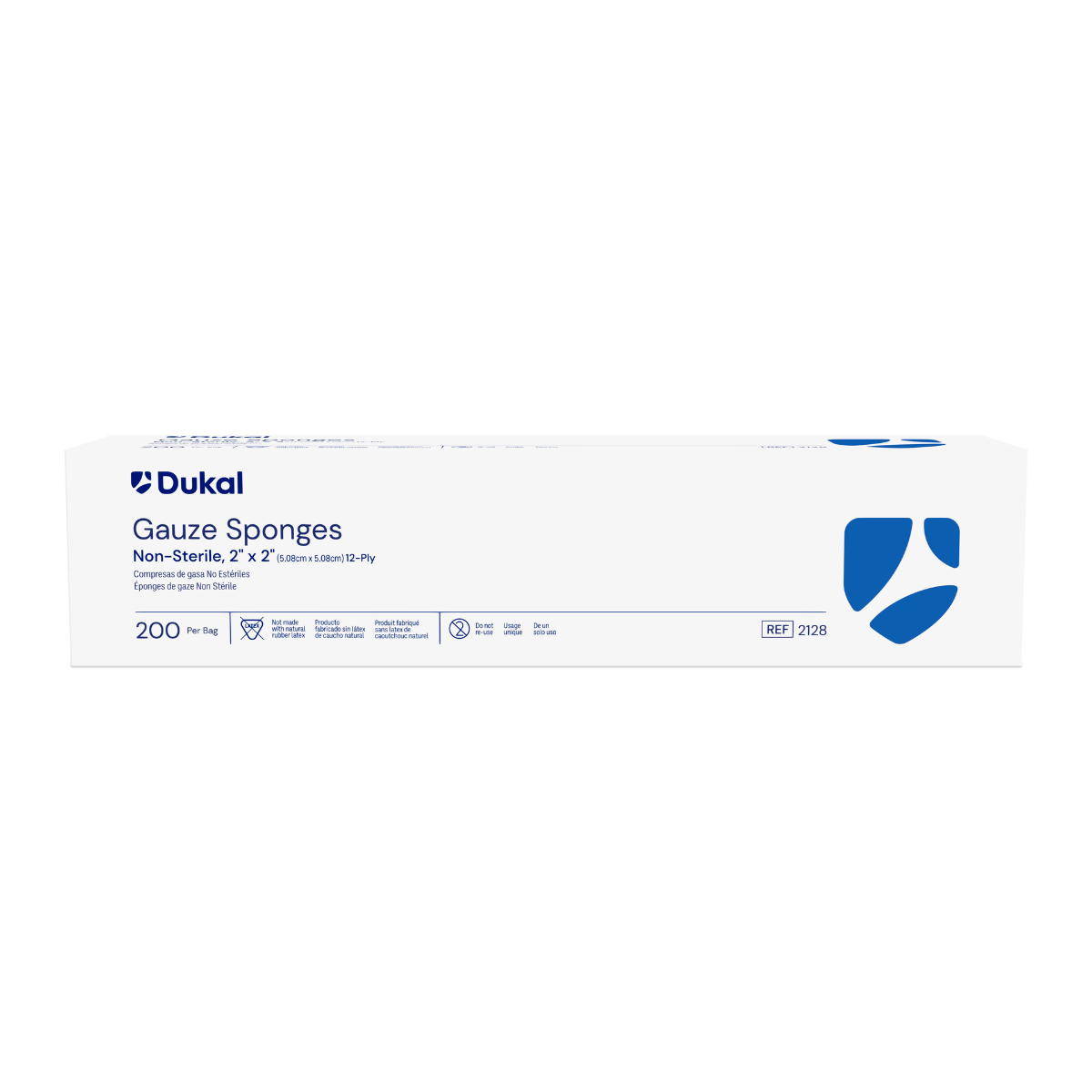 Dukal Cotton Woven Gauze Sponge, 12 Ply - 2" x 2" 200/Bag | Woven ...