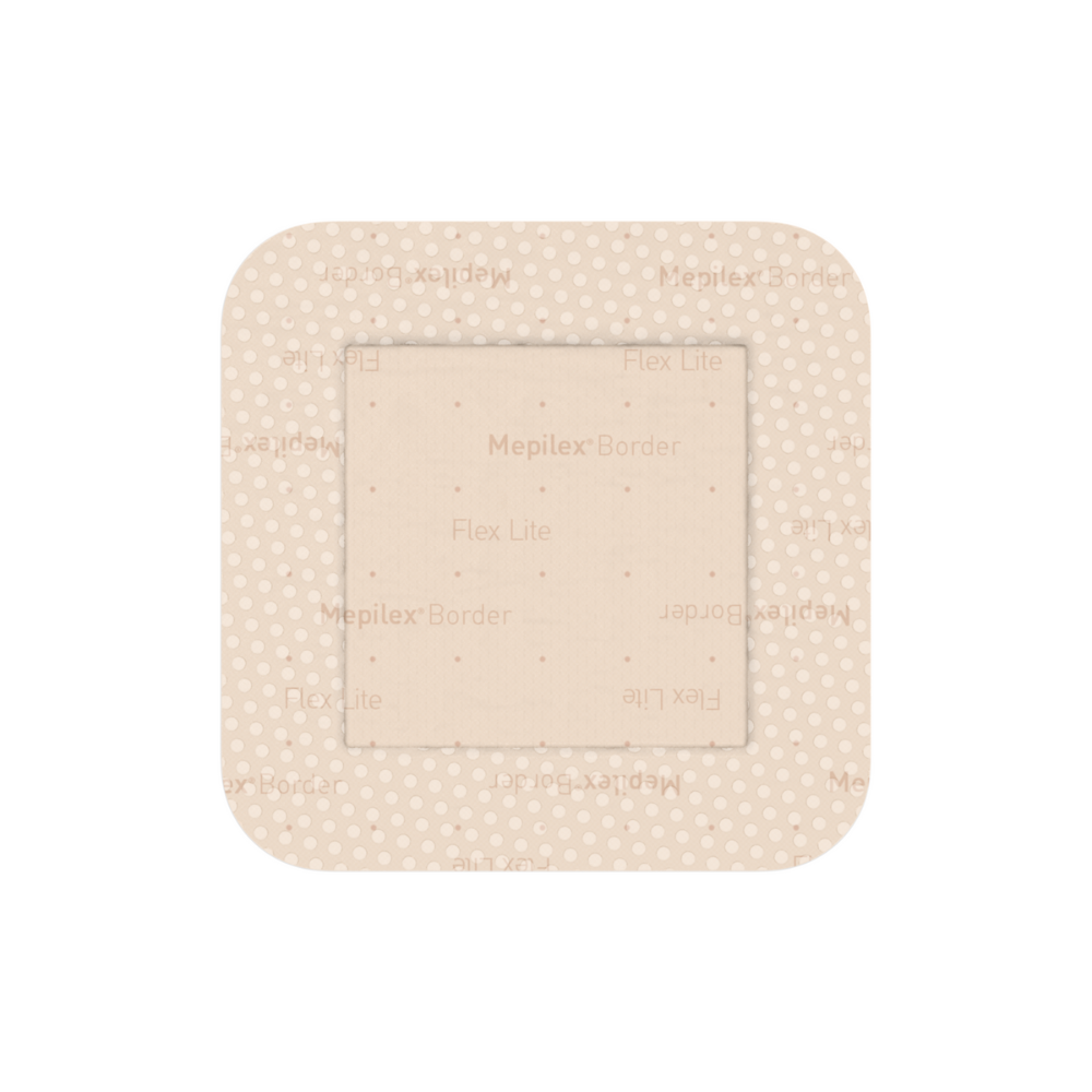 Mepilex Border Flex Lite Foam Dressing - 7.5cm x 7.5cm (Box of 5)