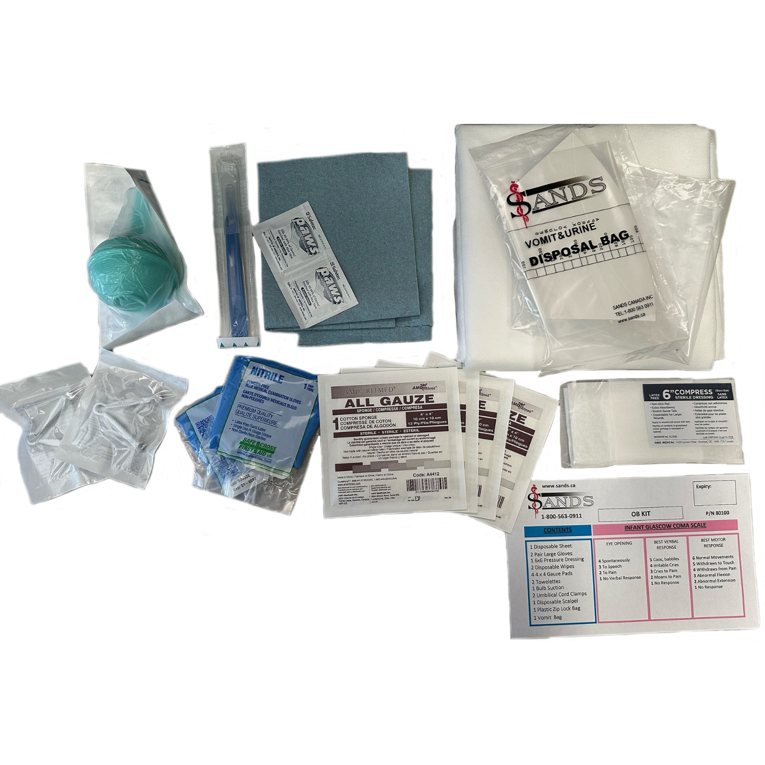 OB Kit For Pre-Hospital Births | Birthing Supplies