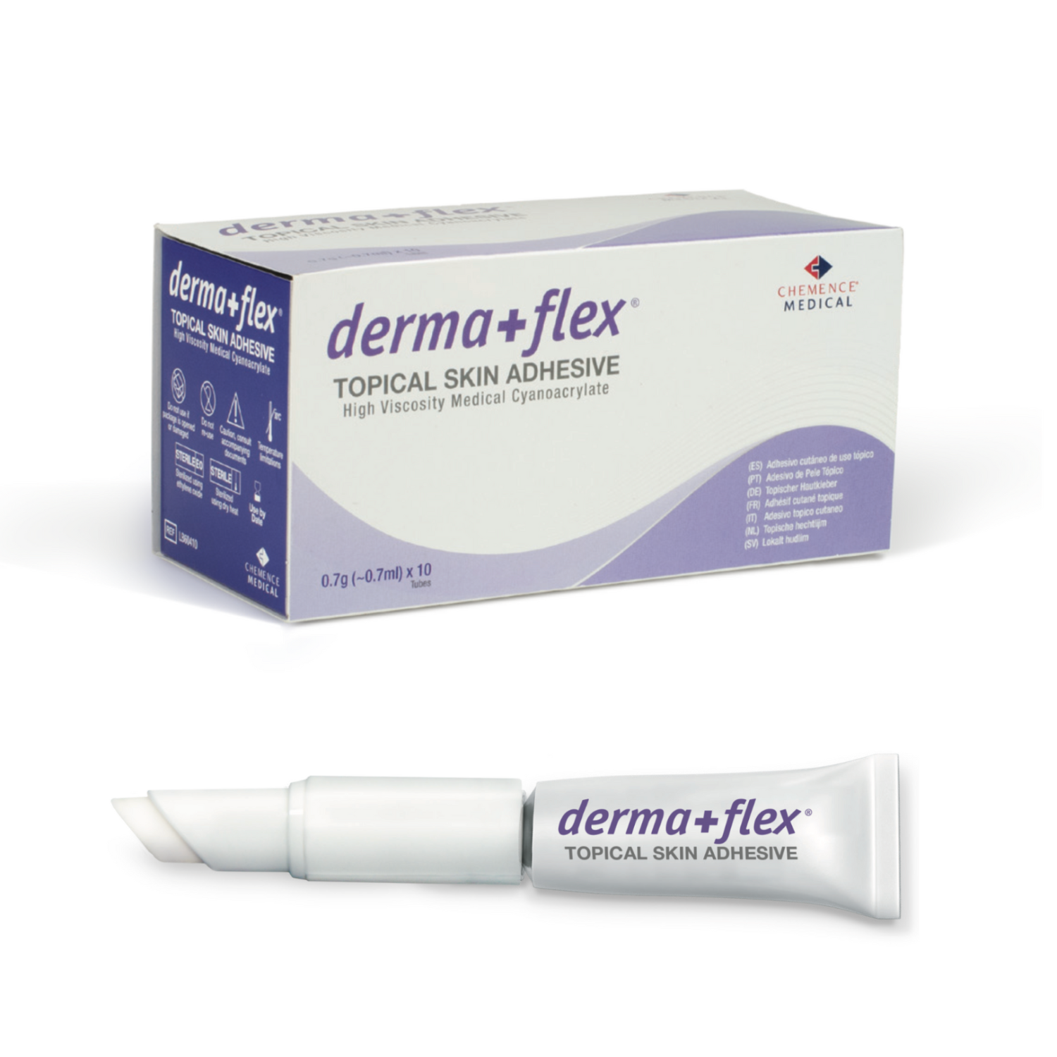 Derma+Flex Tissue Adhesive 0.7ml 10/Box | Medical Supplies