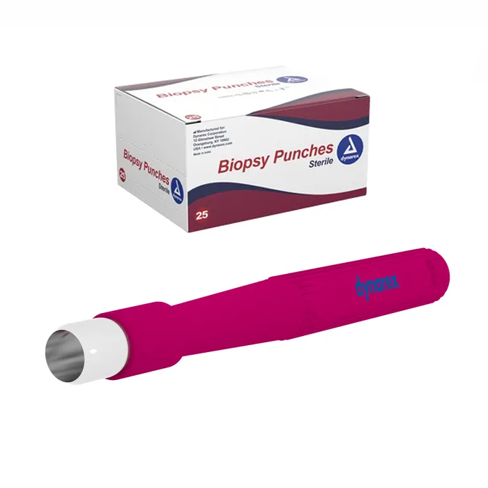 Dynarex Biopsy Punch, 8.00mm 25/Box (Purple) | Biopsy Punches