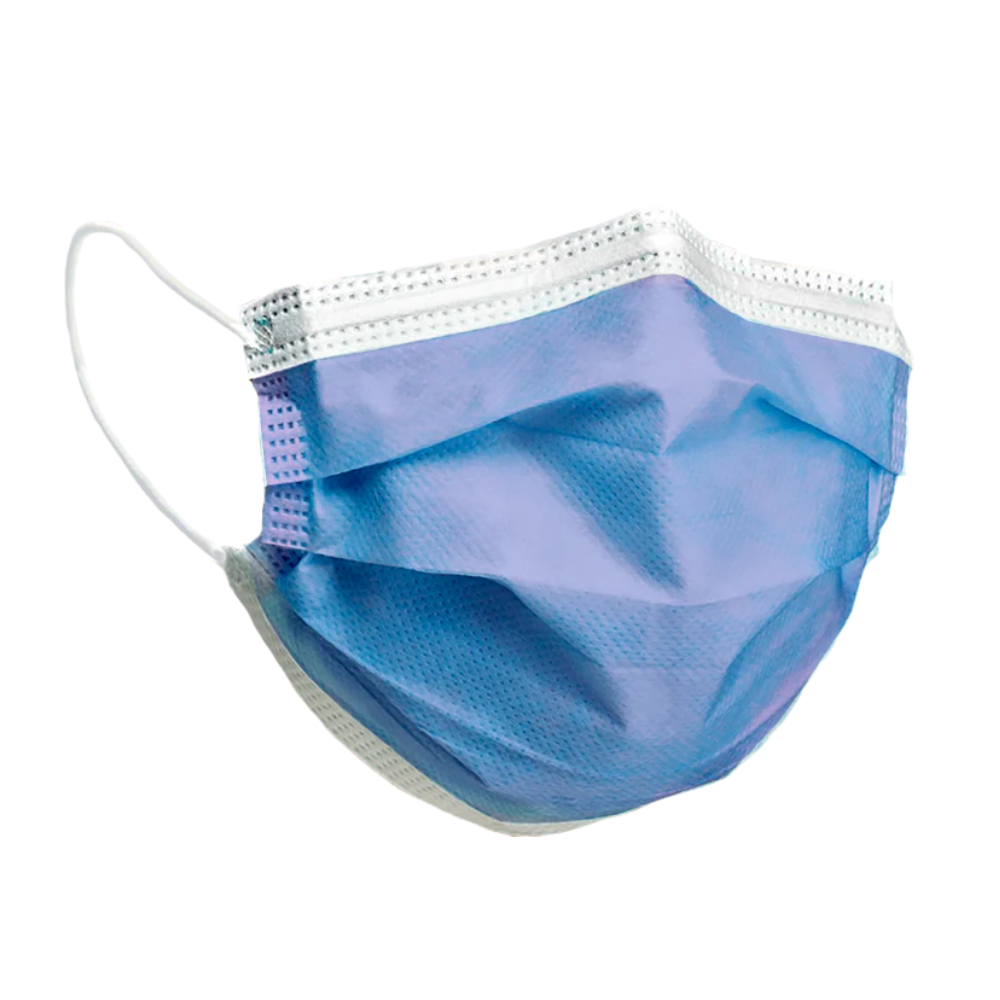 PRIMED Level 3 Procedure Earloop Indigo Face Mask 4-Ply With Filter ...