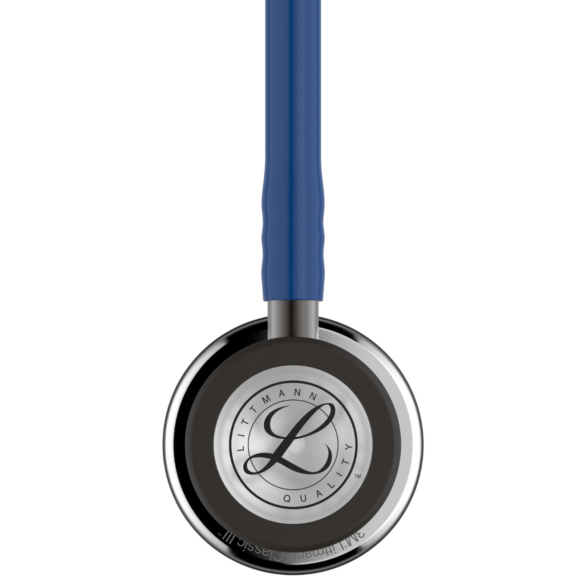 3M Littmann Classic III Stethoscope, Mirror Chestpiece - Navy Blue Tube ...