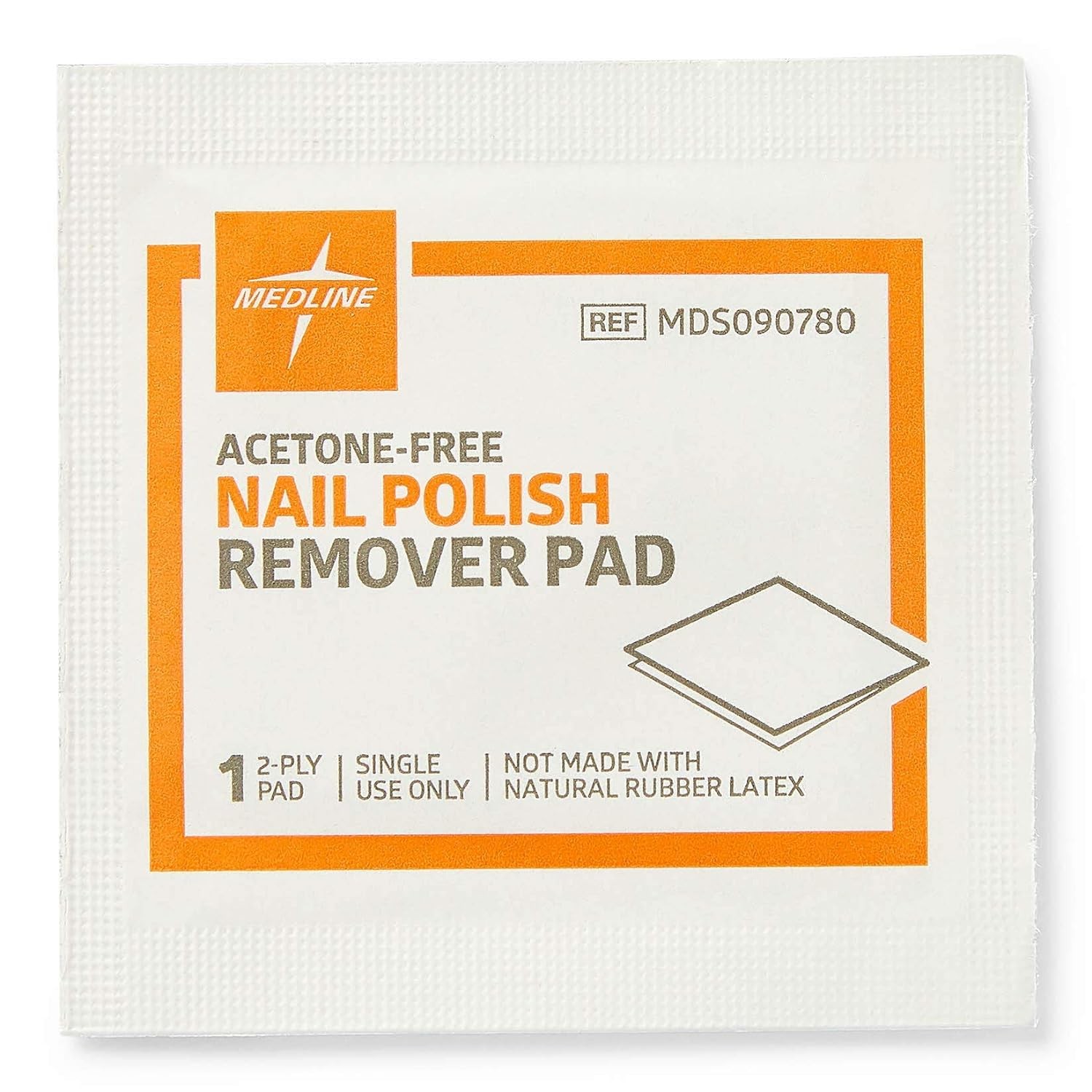 Acetone-Free Nail Polish Remover Pads 100/Box | Cotton, Esthetic & Nail ...