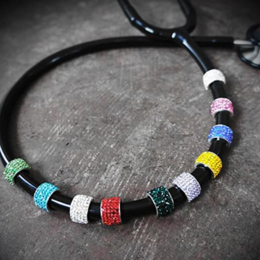 NP (Nurse Practitioner) Stethoscope Charm | Stethoscope Bling