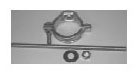 M&W 2350 2" THRU WALL MAST SUPPORT