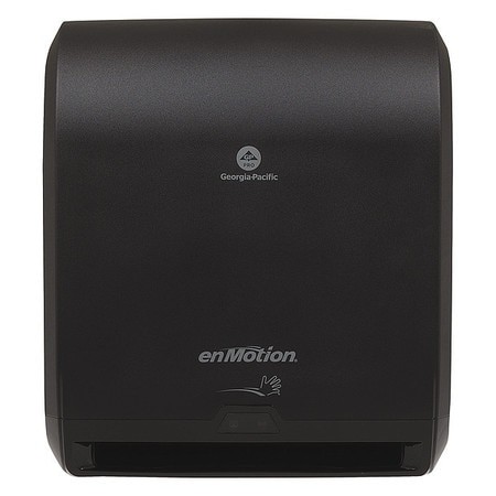 enMotion® Touchless Automated Black Plastic Towel Dispenser 10"