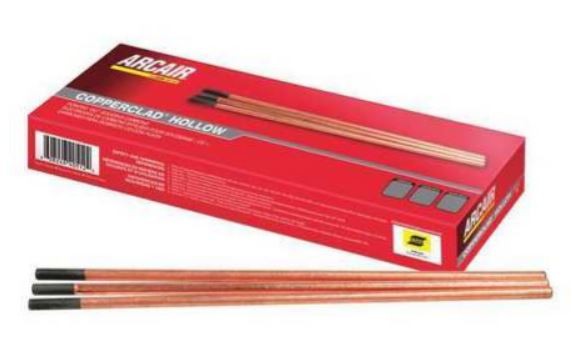 ARCAIR® 3/8" X 12" DC Pointed Coppercald® Arc Gouging Electrode (50 ...