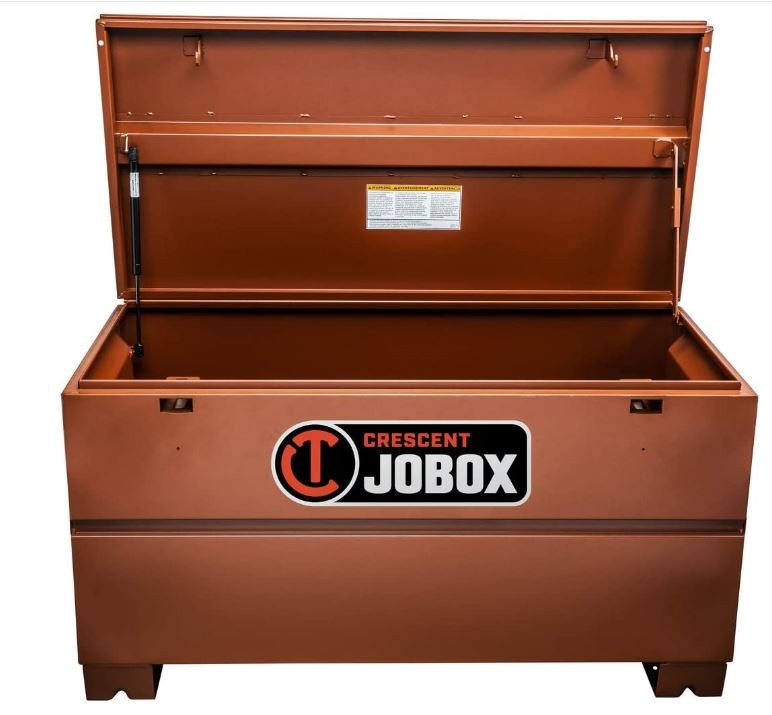 TRADESMAN 48"L X 24"W X 27-1/2"H CRESCENT JOBOX, BROWN *VMI*