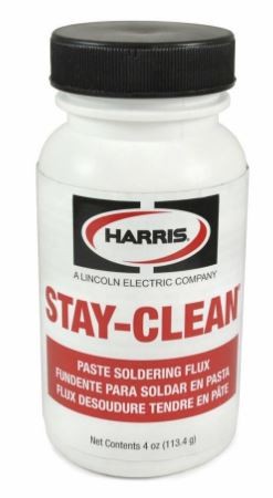 STAY-CLEAN PASTE FLUX 4OZ JAR