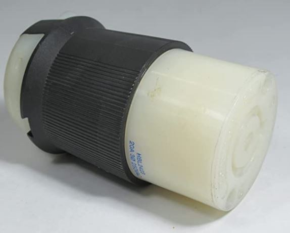 Locking Devices, Twist-Lock®, Industrial, Female Connector Body, 20A 3 ...