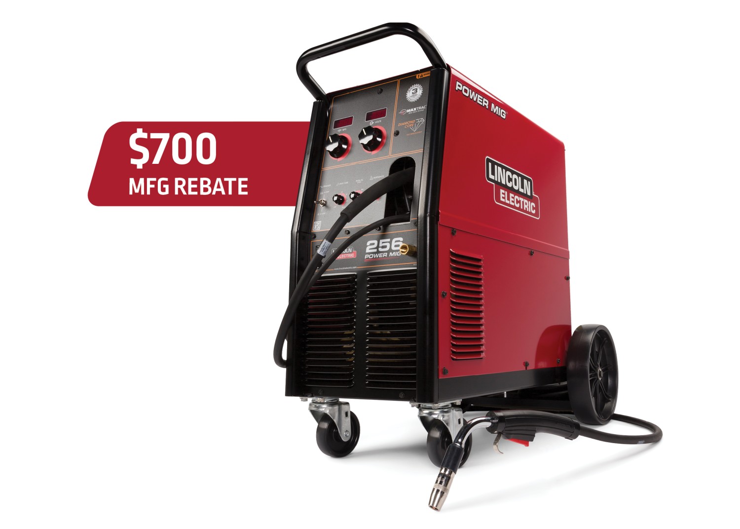 POWER MIG® 256 MIG Welder (208/290/1/60)