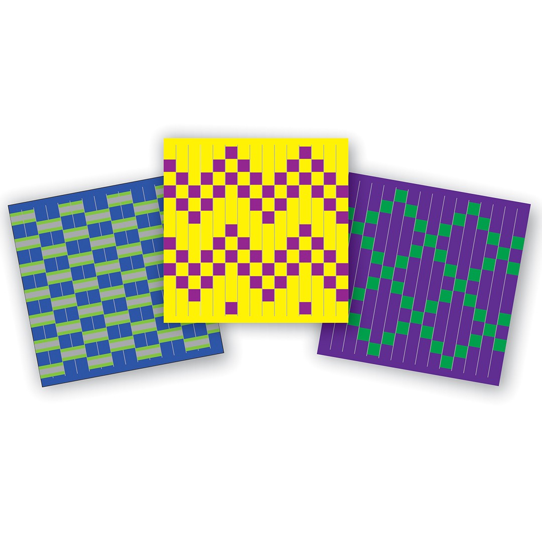 Explore Colors & Patterns Weaving Mats - ROY15621