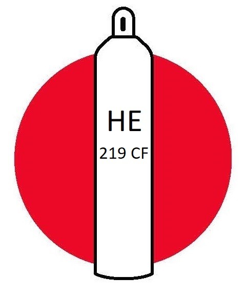 HELIUM 219CF CYLINDER - Welders Supply & Gases