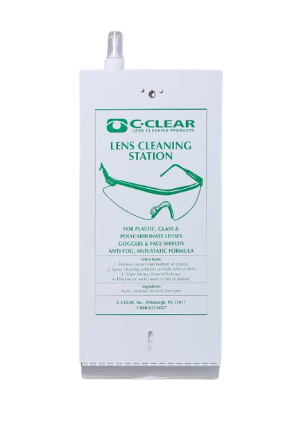 Leader Heavy Duty Refillable Metal Lens Cleaning Station