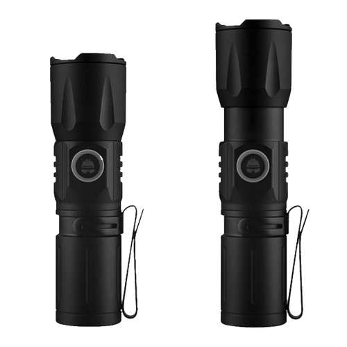 TPR Industrial Aluminum EDC Flashlight - USB C Rechargeable, 500 Lumens ...