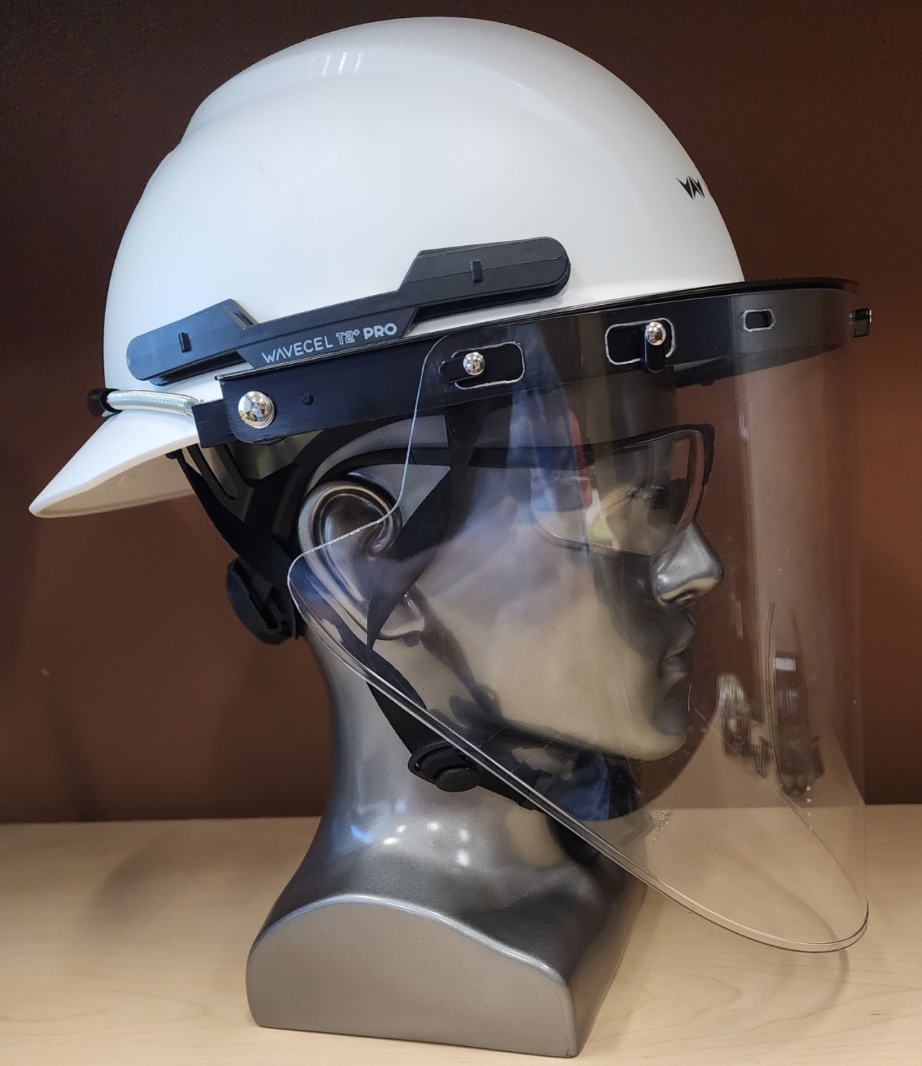 Full Brim Visor Bracket - Aluminum Bracket wavecel