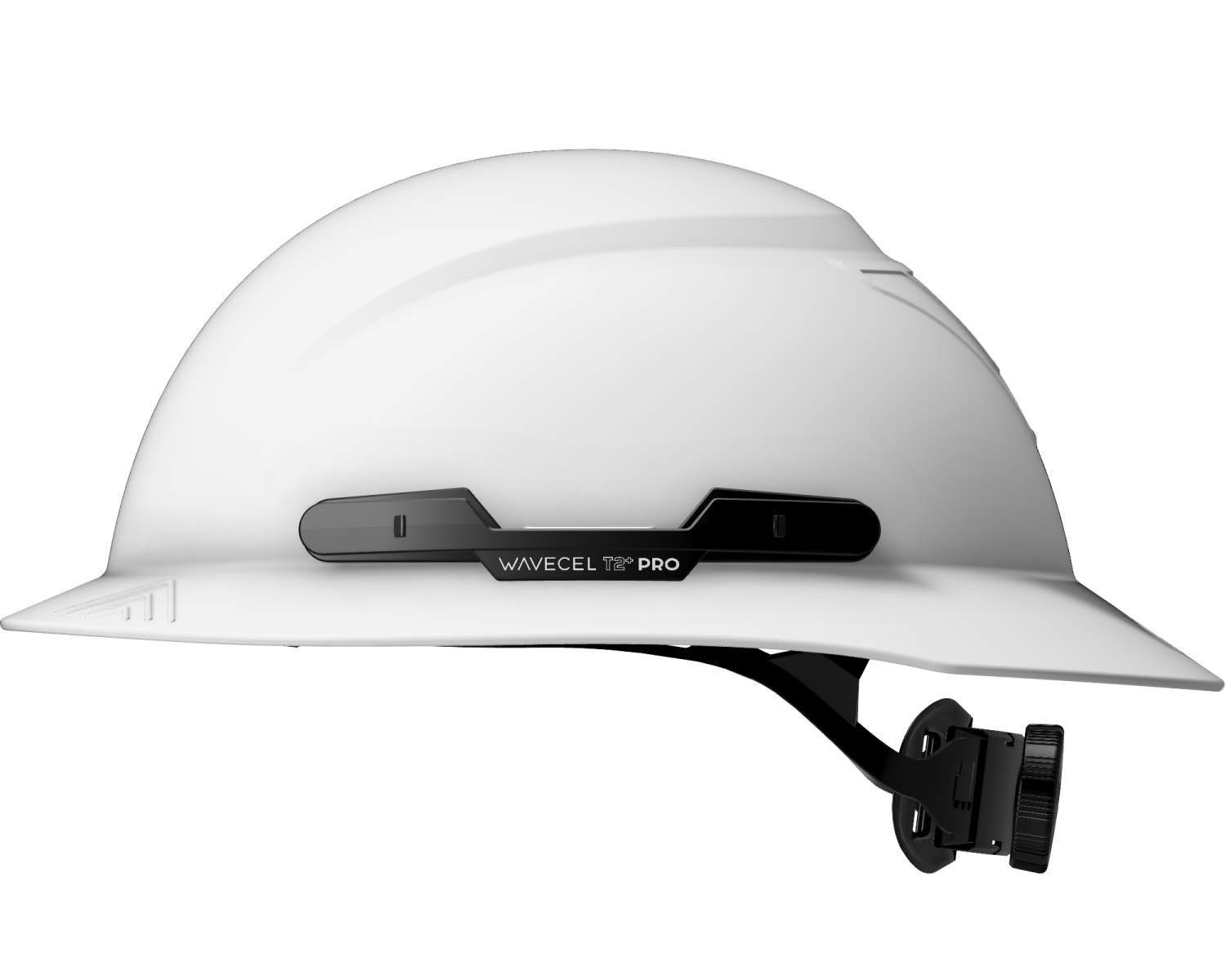 PRO Non-Vent Full Brim Type II, Class E Helmet with Chinstrap wavecel