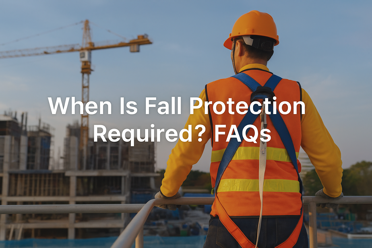 When Is Fall Protection Required? OSHA Height Rules & FAQs | TPR Industrial