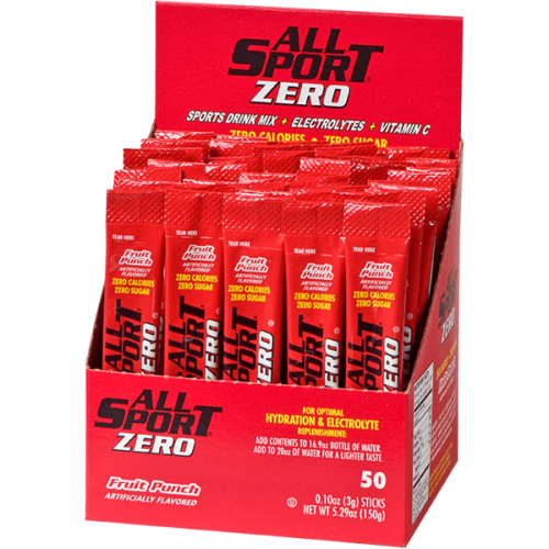 All Sport Zero Powder Fruit Punch Sticks