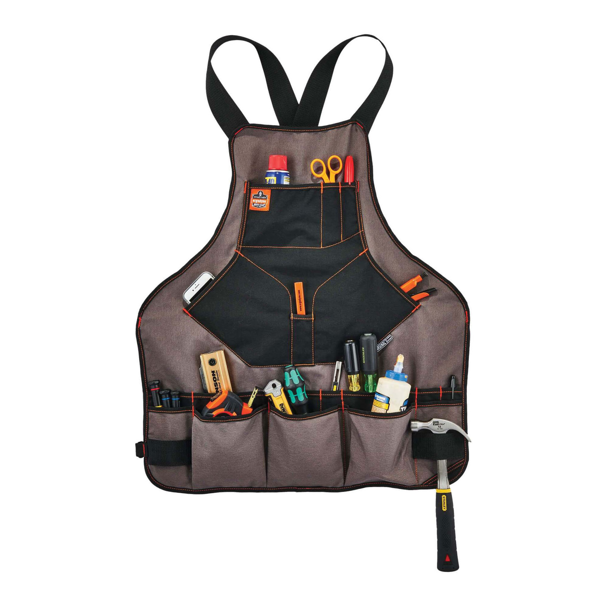 APRON TOOL 22 14 OZ CANVAS GRA 2IN 28IN