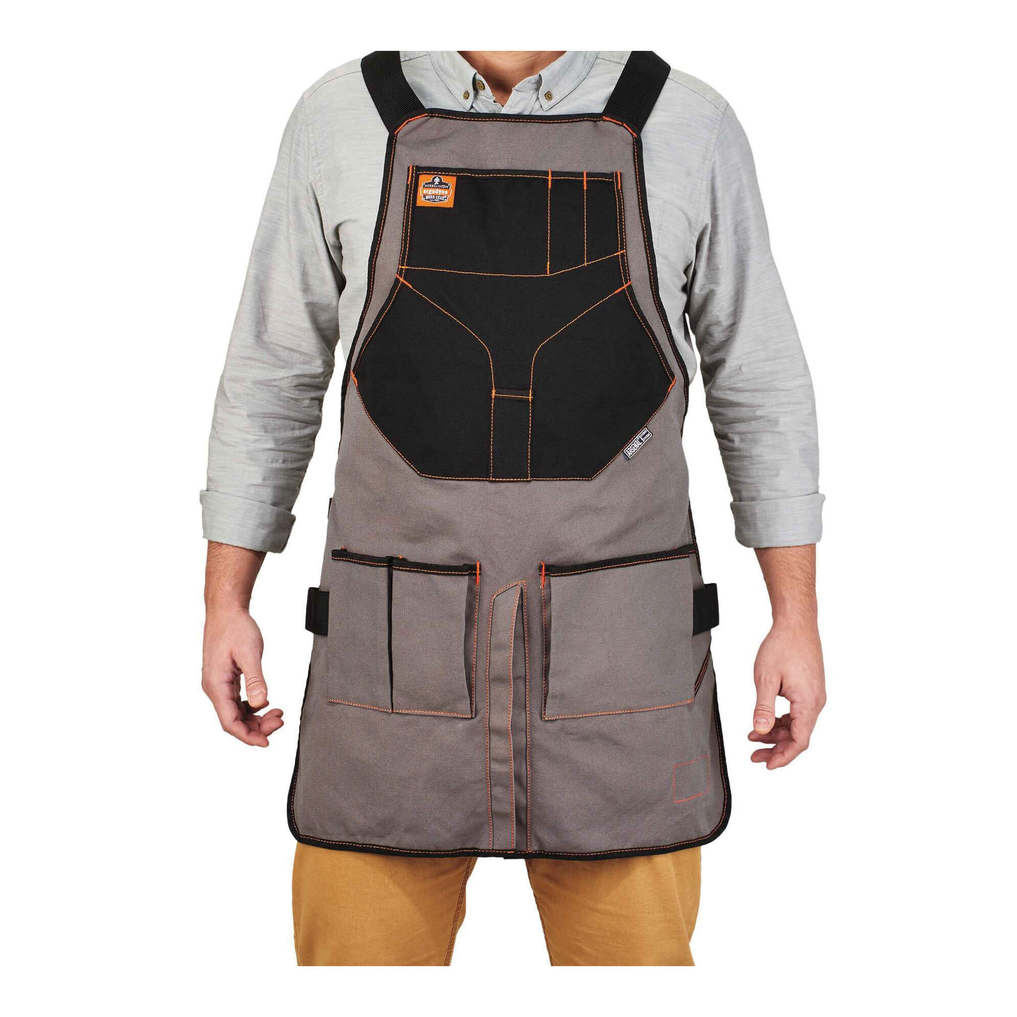 APRON TOOL 13 14 OZ CANVAS GRA 2IN 34IN