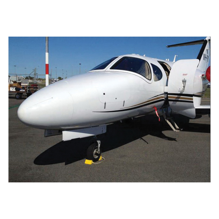 CHOCK WHL 2-3/4IN 4-1/2IN 5-1/2IN YEL