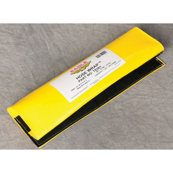 WRAP HOSE 20X40IN YEL