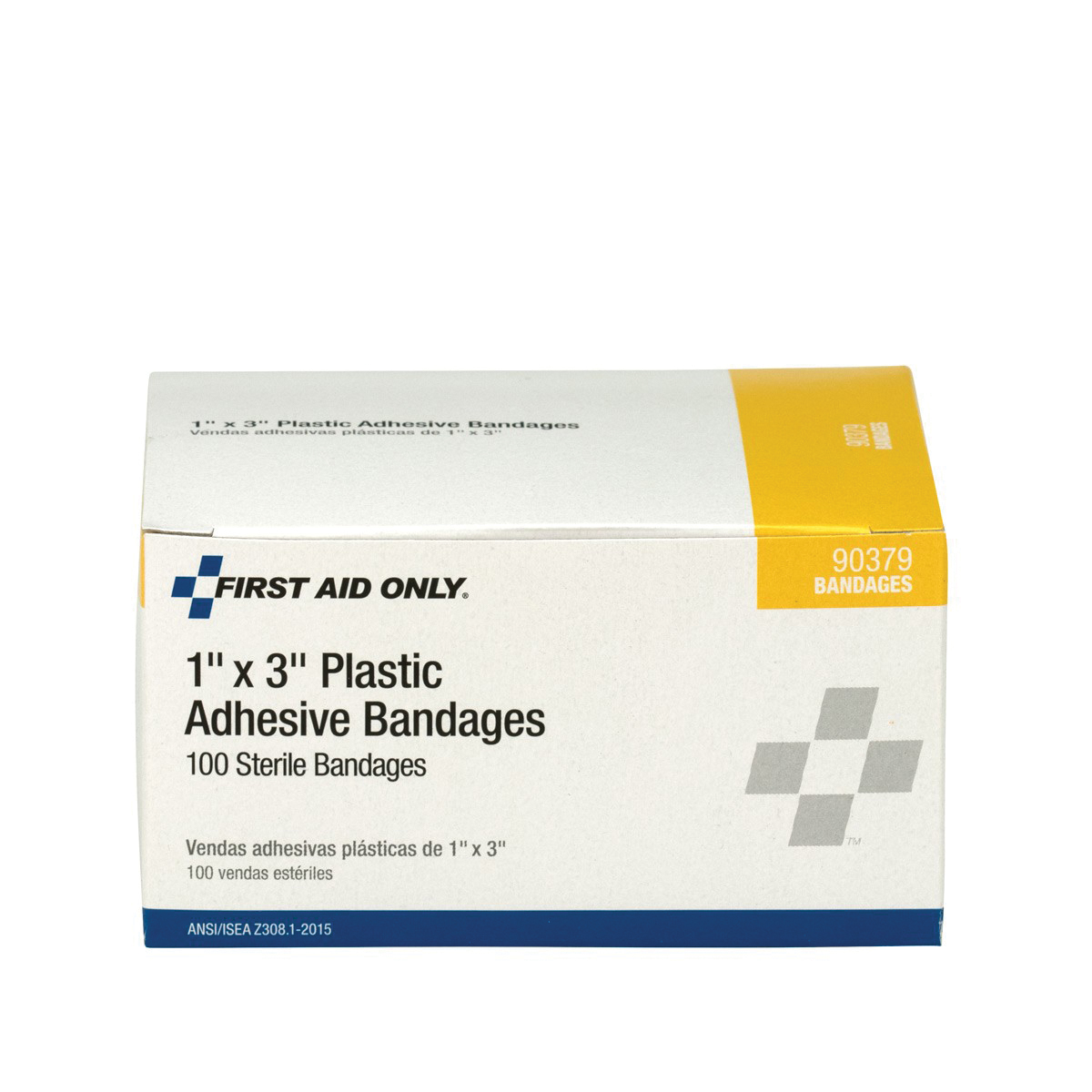 BANDAGE ADH PLSTC 3IN 1IN BOX