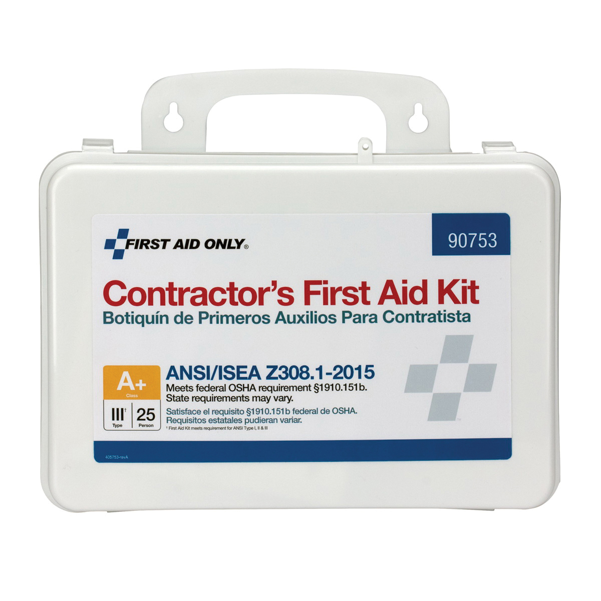 KIT AID FIRST WALL 126 PLSTC 25 PORT