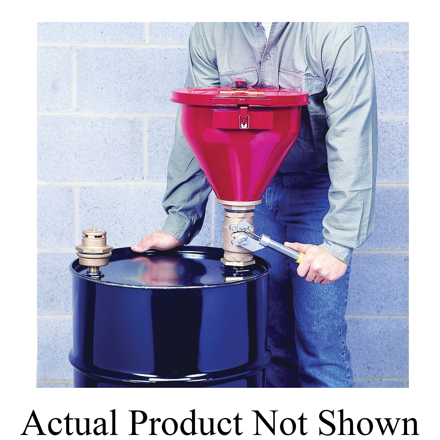 FUNNEL DRUM GALV 2IN DRUM BUNG STL