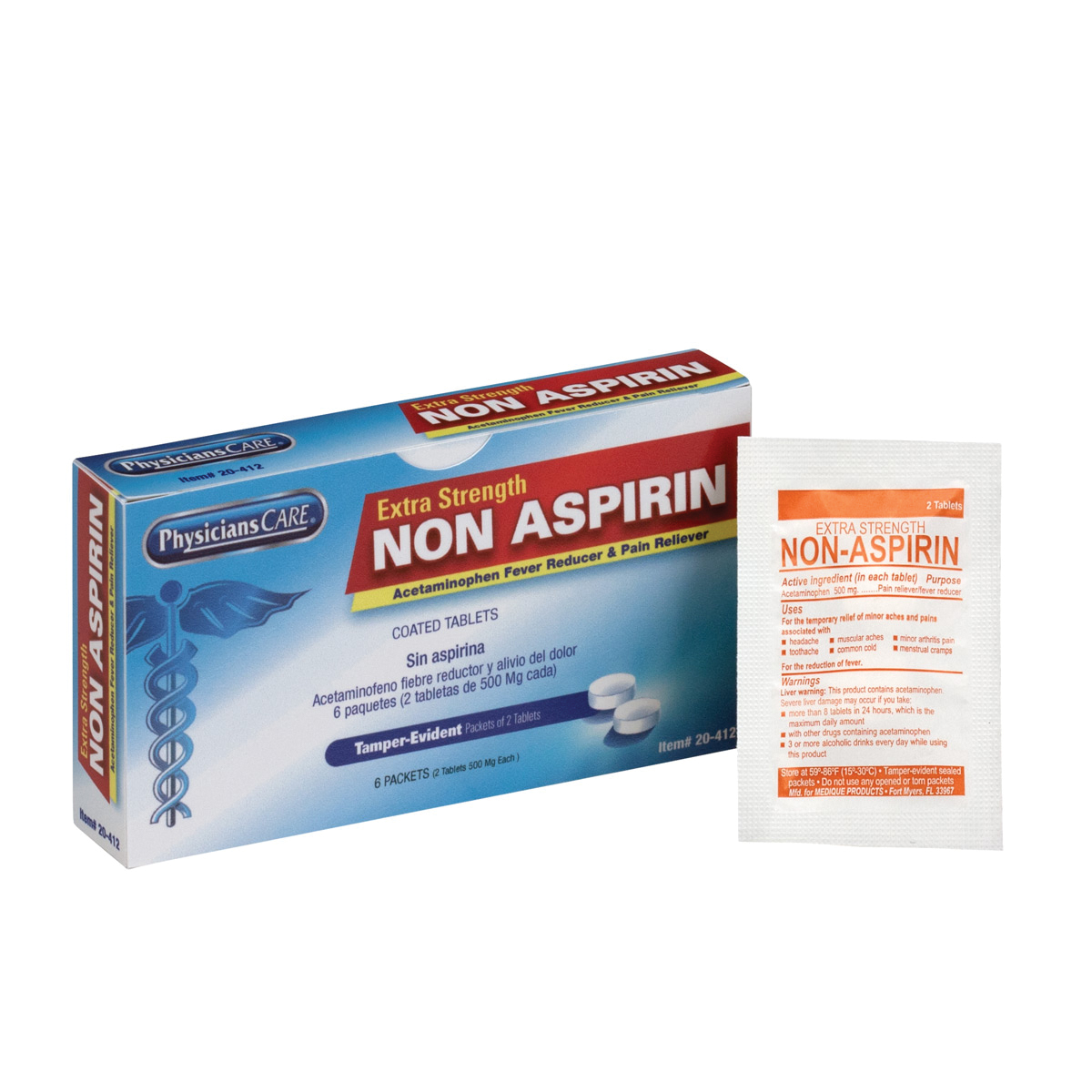 TABLET NON-ASPIRIN 12 BOX TABLET