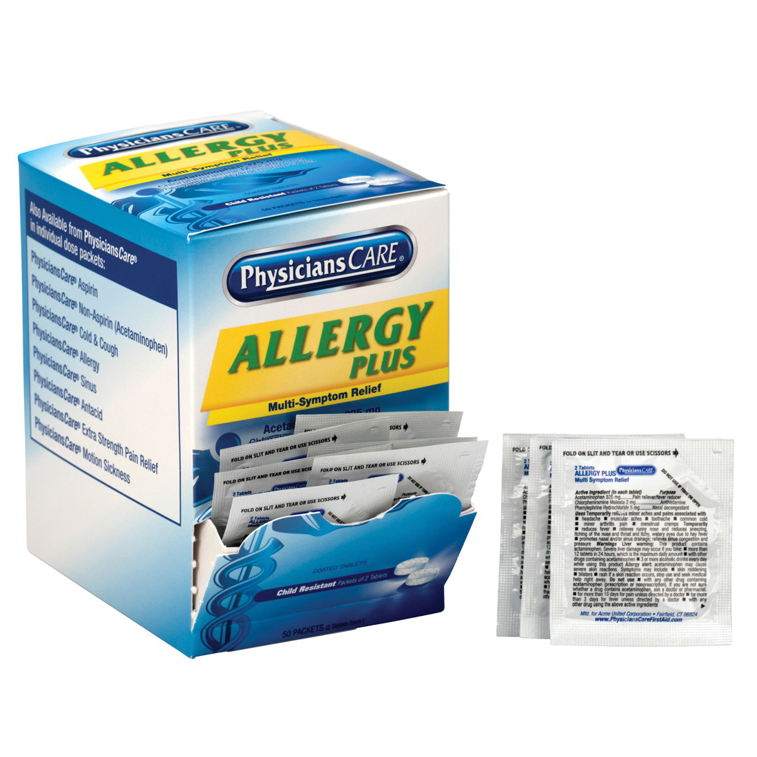 TABLET PLUS ALLERGY TABLET 100 BOX