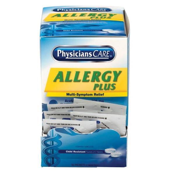 TABLET PLUS ALLERGY TABLET 100 BOX
