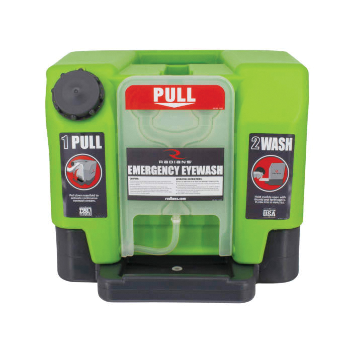 STATION EYEWASH EMER WALL/STAND ONE STEP