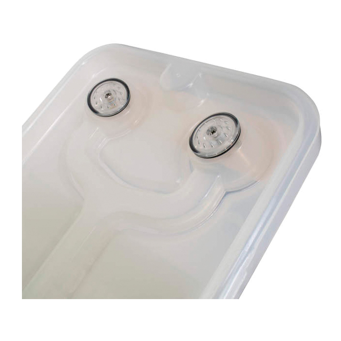 STATION EYEWASH EMER WALL/STAND ONE STEP