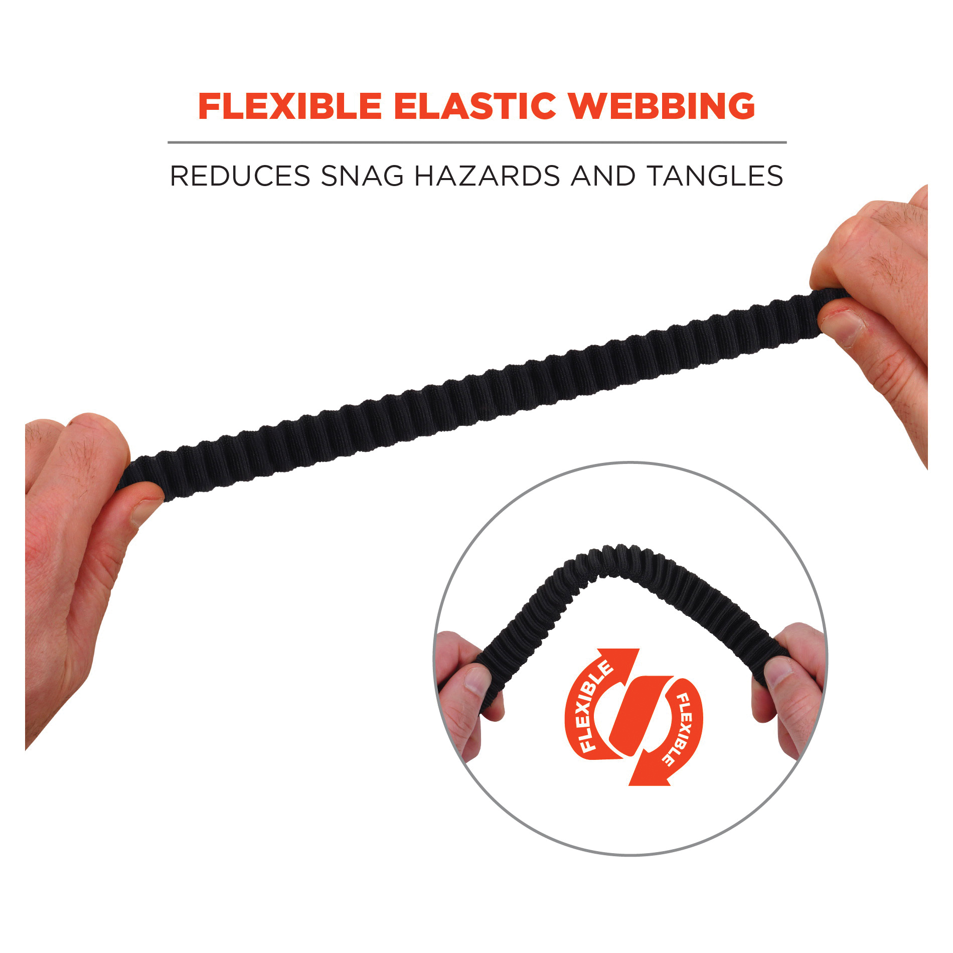 LANYARD TOOL STD SGL CARABINERS BK 3105