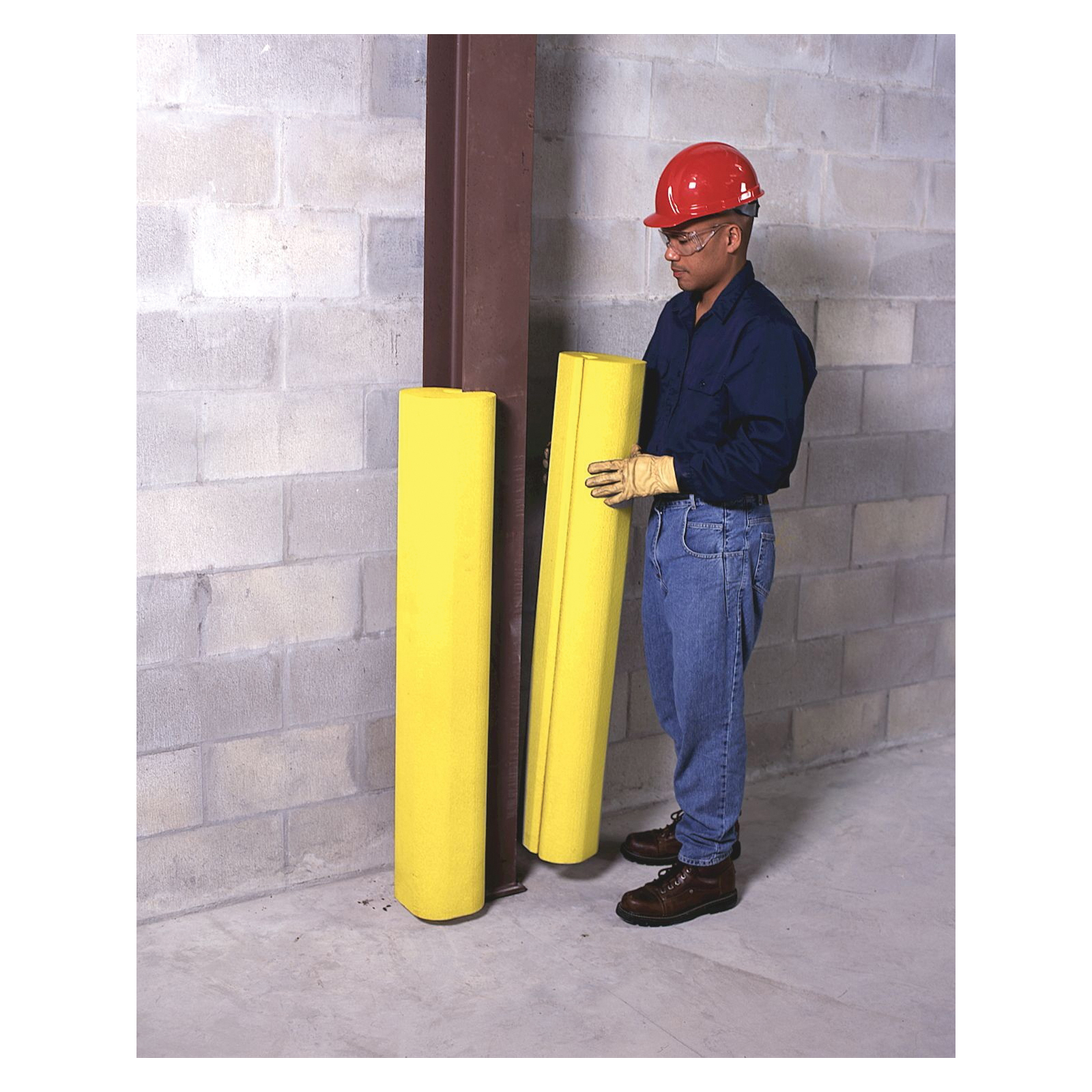 PROTECTOR I-BEAM 42IN YEL POL THN