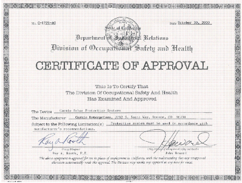 Carnie Cap CC-100WA Carnie Cap Rebar Clamp for 2x4 on #3-#9 Rebar