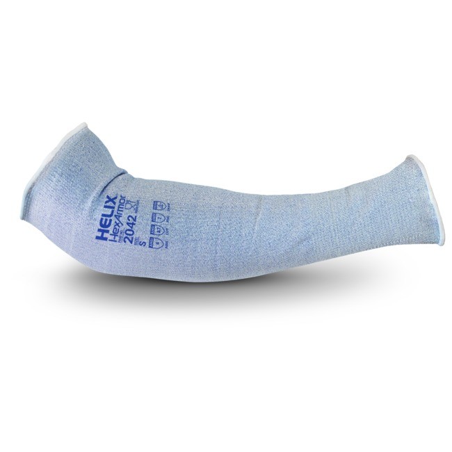 HexArmor Helix Cut-Resistant Arm Sleeve, 18 in L x 13 ga