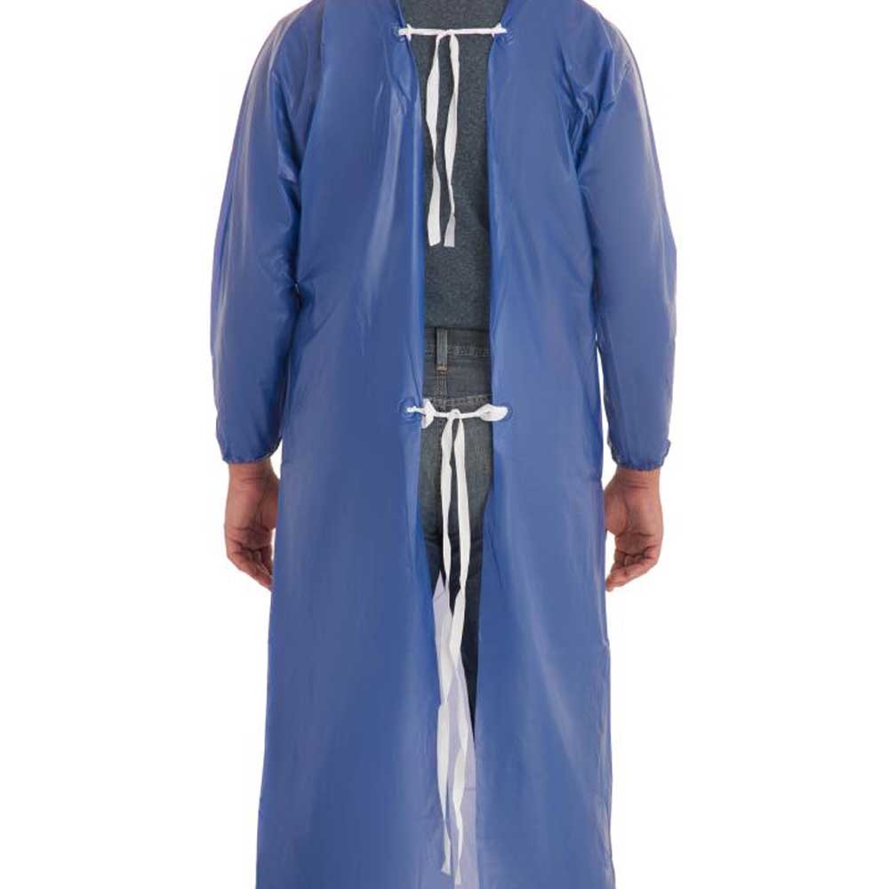 Ansell 56-910 Blue Vinyl Coat Apron