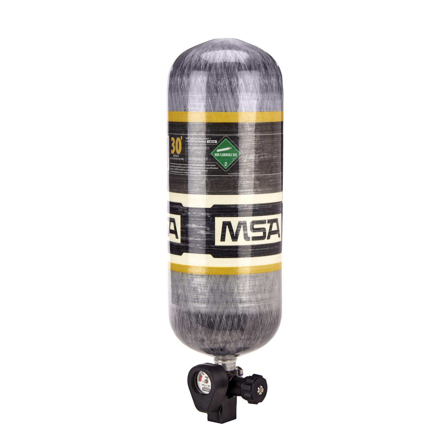 ASSEMBLY V AND CYL AIR 30MIN 2216PSI GRA