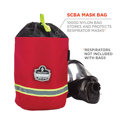BAG MASK SCBA 14X8-1/2X8-1/2IN 1000D NYL