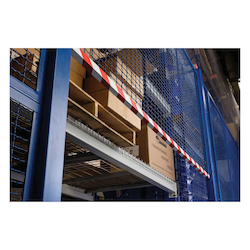 TAPE WRN 54FT 2IN BK/YEL RBR BASED ADH