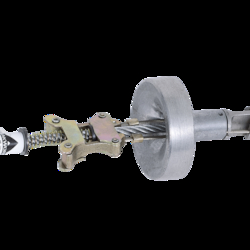 ANCHOR HOLE REUSABLE TEMP 3/4IN SIL/BRS