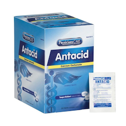 TABLET ANTACID TABLET 250 BOX UNFLAVORED