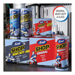 TOWEL SHOP 10IN 13IN BL POP-UP BOX 1-PLY